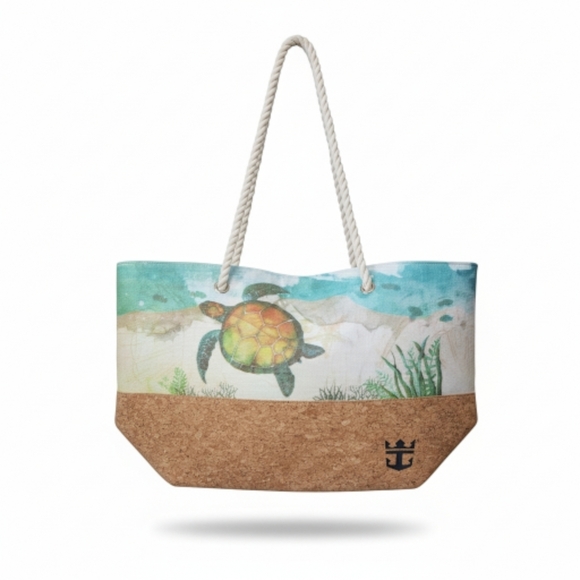 Royal Caribbean | Bags | Royal Caribbean Canvas Beach Turtle Ocean Sea ...